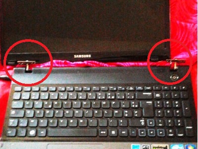 Réparation des charnières pc portable, charnière cassée, coque écran ...